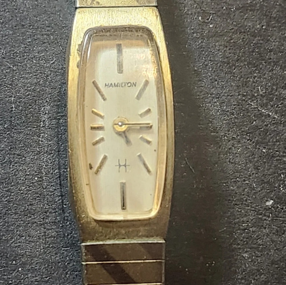 Hamilton | Accessories | Vintage Hamilton Masterpiece Womens Tank Watch ...